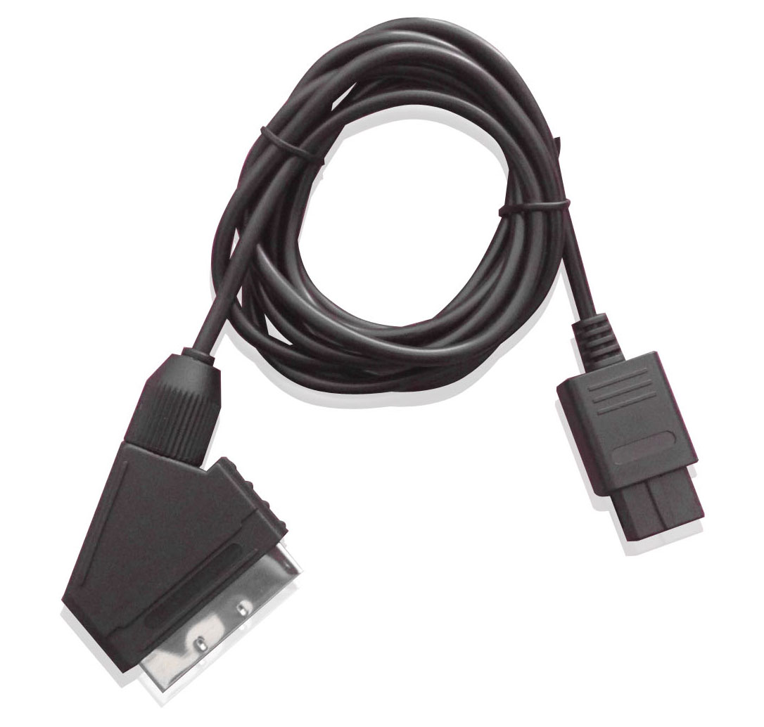 SNES/N64/NGC SCART RGB CABLE N PAL