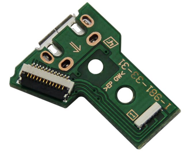 12Pin Connector USB LED Charging Board for PS4 Slim and Pro Dualshock 4 ...